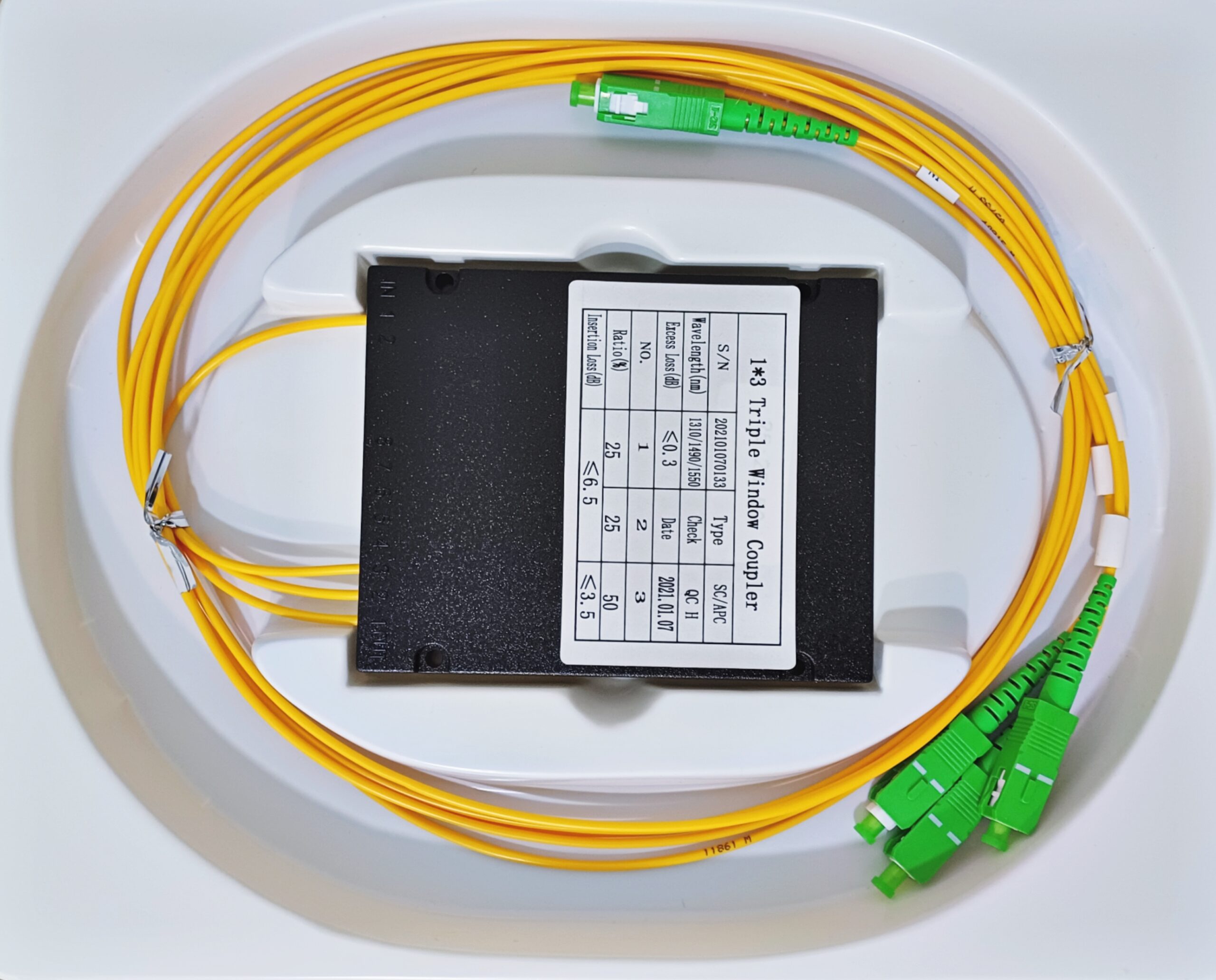 Fiber Splitter 3 Ways